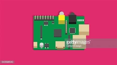 Mini Computer Board Royalty Free Vector Stock Freeimages