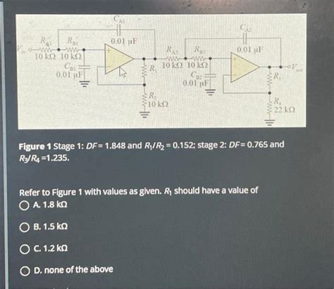 Solved Figure 1 Stage 1 Df1848 And R1r20152 Stage
