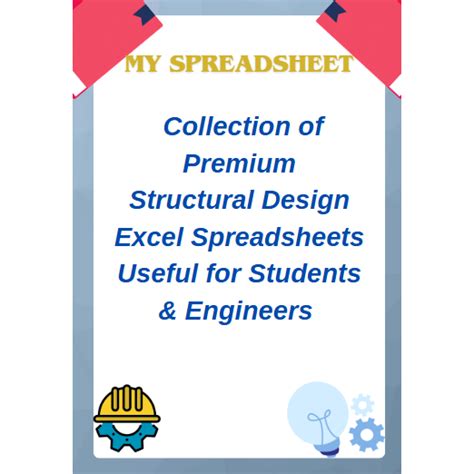 Collection Of Premium Structural Design Excel Spreadsheets Useful For