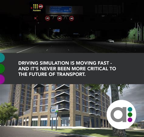 How Driving Simulation Is Shaping The Future Of Transport Agility3 Modelling And Simulation