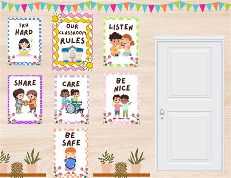 Classroom Rules Printable Daycare Rules Classroom Rules Daycare
