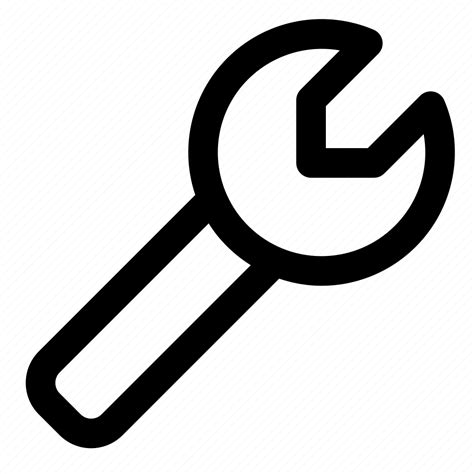 Interface Spanner Ui Wrench Icon Download On Iconfinder