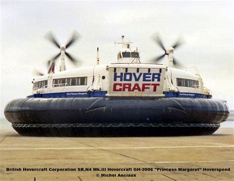 Entre Aeronave Y Nave El British Hovercraft Corporation Srn4 Mkiii