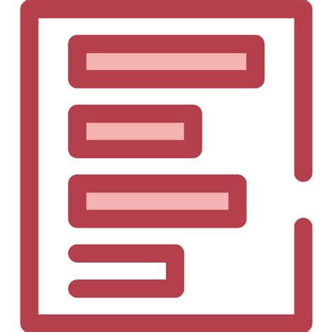 left alignment ui vector svg icon svg repo