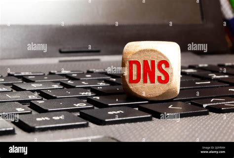 DNS Acronym Domain Name System Concept On Cubes Stock Photo Alamy