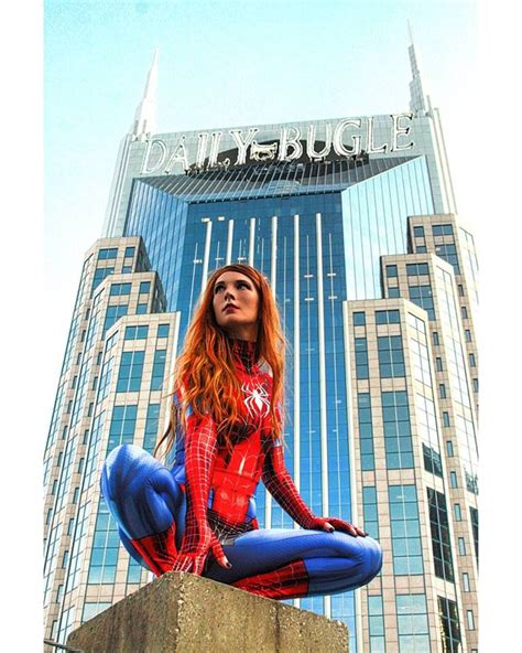 Spider Man Cosplay Featuring Mary Jane Ginger Oh Snap Spider Man Crawlspace