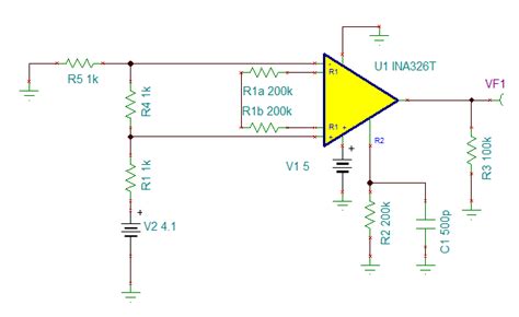 Ina326 Common Mode And Differential Mode Limits For G1 Amplifiers Forum Amplifiers Ti