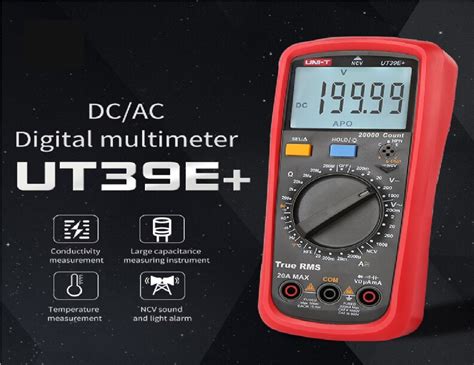 MultÍmetro Digital Uni T Ut39e Electrocompu Quito