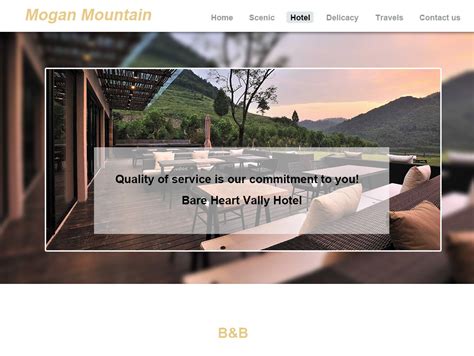 旅游网页 Joy zcc 站酷ZCOOL