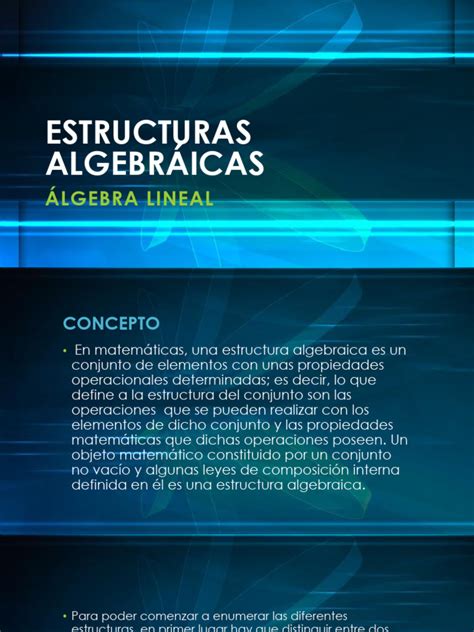Estructuras Algebráicas Descargar Gratis Pdf Anillo Matemáticas Grupo Matemáticas