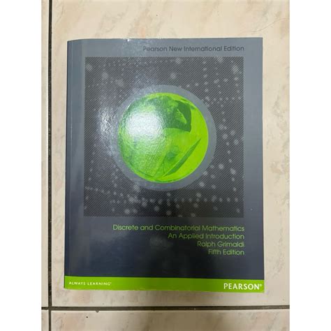 Discrete And Combinatorial Mathematics 蝦皮購物