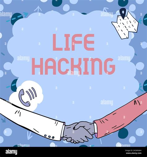 Inspiration Showing Sign Life Hacking Business Concept Simple And Clever Techniques In