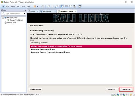 칼리리눅스kali Linux 설치 방법