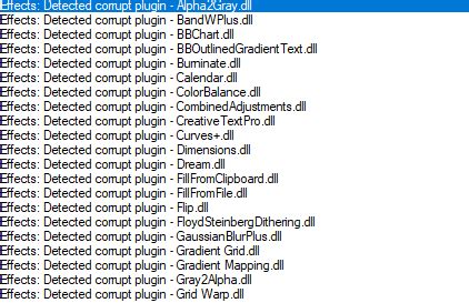 Corrupted Plugins Troubleshooting Bug Reports Paint Net Forum