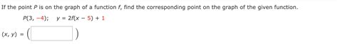 Solved F The Point P Is On The Graph Of A Function F Find Chegg Com
