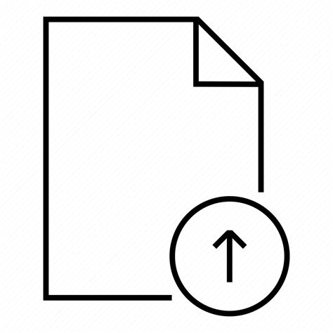 Document Export File Upload Upload Document Arrow Documents Icon Download On Iconfinder