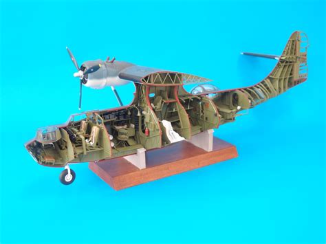 Consolidated Pby 5 A Catalina Fuselage Only Cutaway Kit Hph Models 3201l