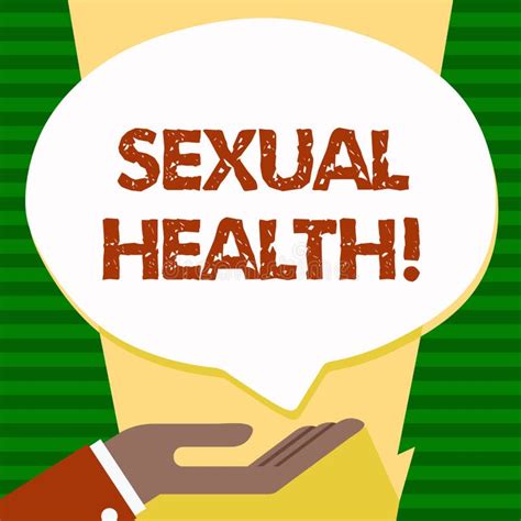 Handwriting Text Sexual Health Concept Meaning Std Prevention Use