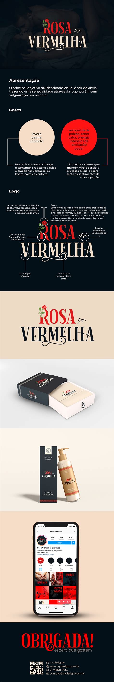 Identidade Visual Sex Shop On Behance