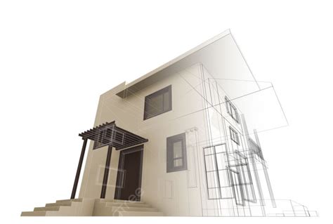House Construction 3d Rendering House Construction Building Design And