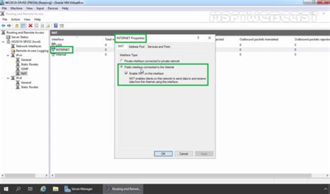 Configure Windows Server As A NAT Router