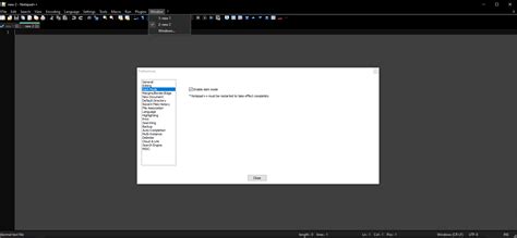 Dark Mode Missed A Few Spots Issue Notepad Plus Plus Notepad Plus Plus GitHub