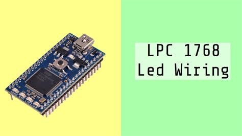 NXP LPC LED Build YouTube