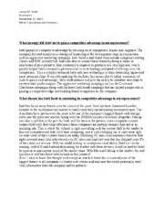 Intel Corporation James M Smith Economics November Week Questions And Answers What