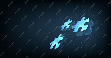 Premium Vector Completing Puzzle Concept The Symbol Of Completing