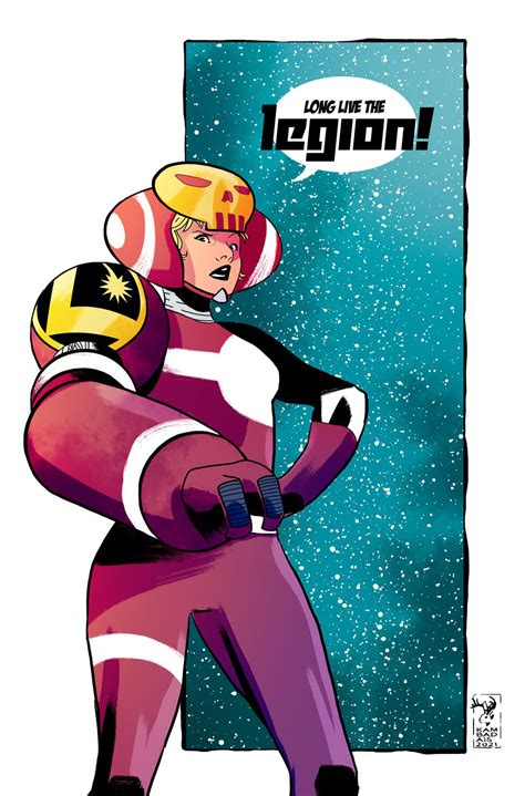 Artwork Saturn Girl Future State Legion Of Super Heroes By George