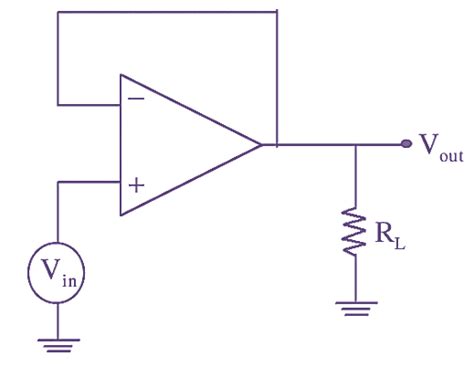 What Is Voltage Follower Using Op Amp Circuit Diagram Derivation