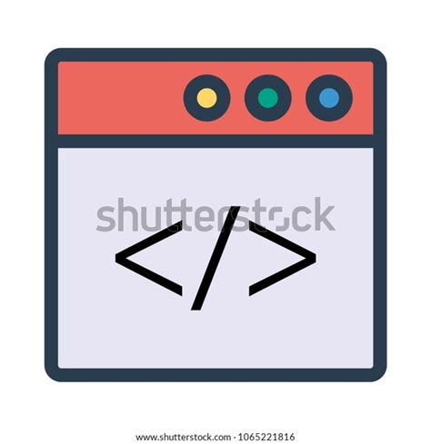 Scripting Coding Programming Stock Vector Royalty Free 1065221816 Shutterstock
