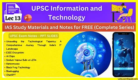 Upsc Information And Technology Slideshareppt