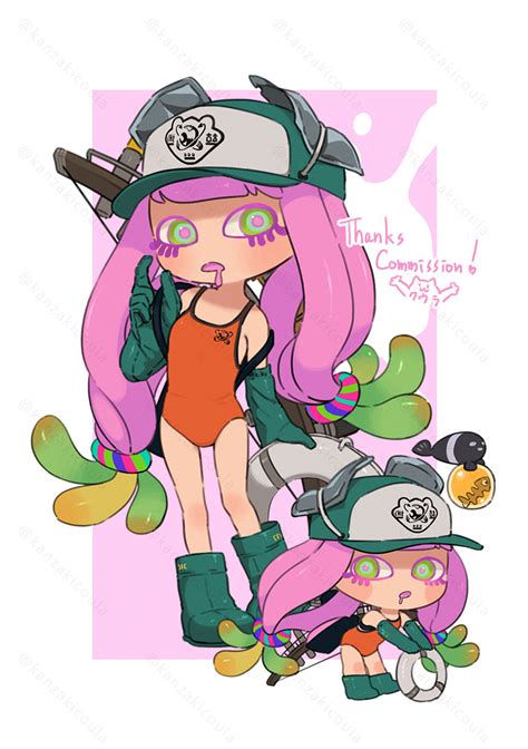 Harmony And Harmony S Clownfish Splatoon Drawn By Coula Cat Danbooru