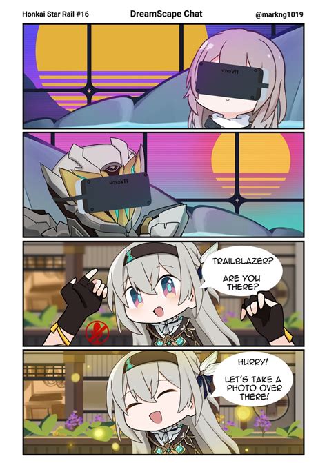 Trailblazer Firefly Stelle And Sam Honkai And 2 More Drawn By