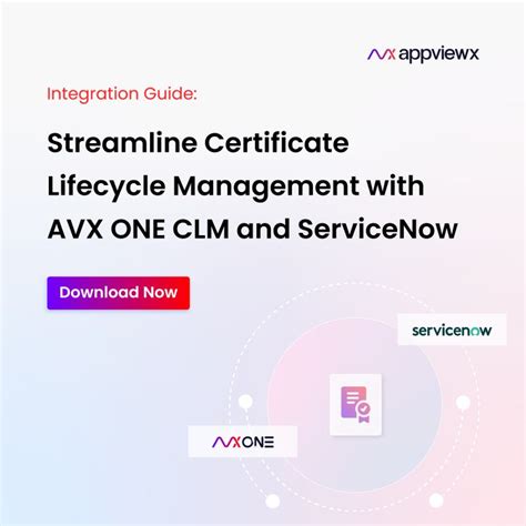 Appviewx Avx One Clm Seamlessly Integrates With Servicenow To Deliver… Nirav Soni