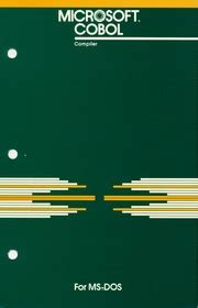 Microsoft COBOL Compiler For MS DOS Users Guide Microsoft Free Download Borrow And
