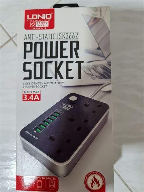 Ldnio Power Socket Tv Home Appliances Electrical Adaptors Sockets On Carousell