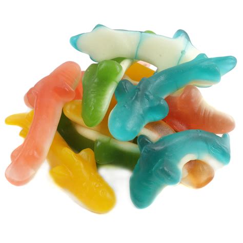 Assorted Gummy Sharks Mini Fruit Flavored Bulk Gummy Candy For Parties