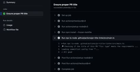 Hands On Writing Good Commit Messages And Enforcing Valid Pull Request Titles On Github