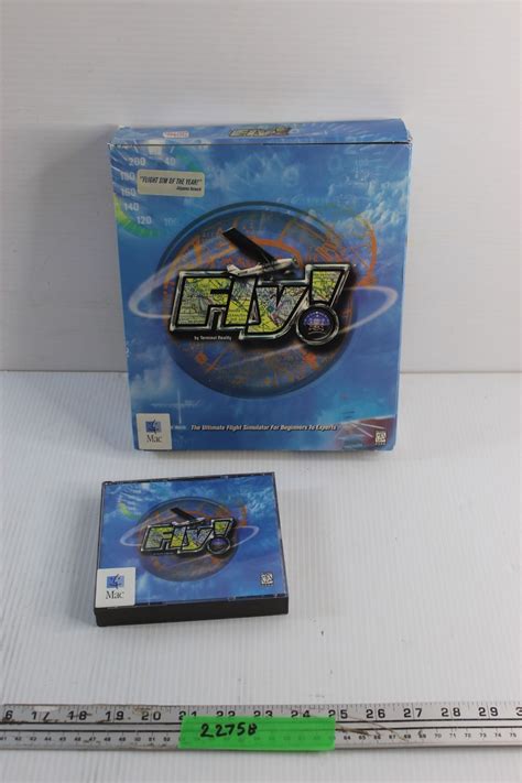 Vintage Fly Flight Simulator For Macintosh 1999 As Is Bodnarus