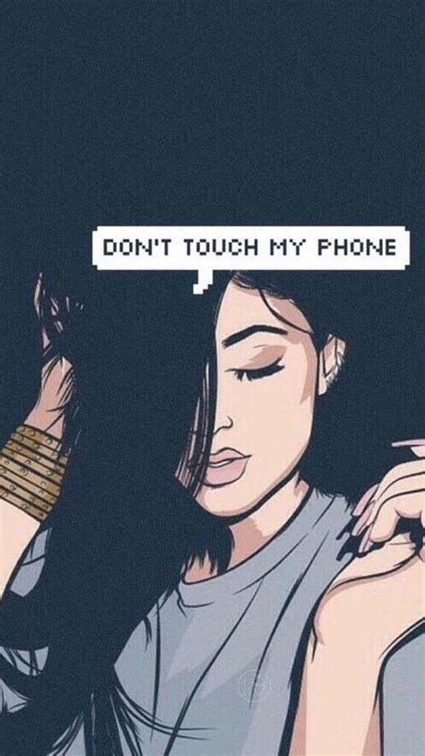 خلفيات لا تلمس هاتفي Do Not Touch My Phone