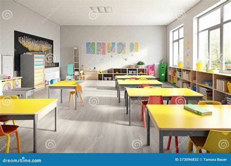 Modern Elementary Classroom