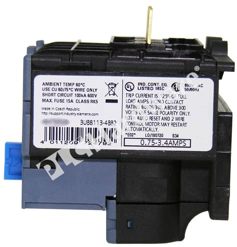 PLC Hardware - Siemens 3UB8113-4BB2, Surplus Open Pre-owned