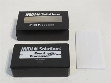 Midi Solutions Event Processor Plus New In Opened Box Reverb