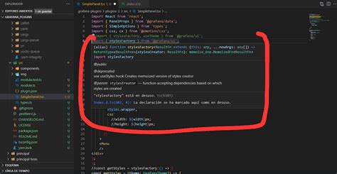 Help Me Its For Plugin Creation Grafana Plugin Development