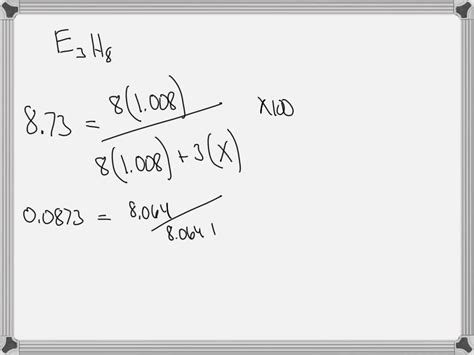 A Binary Compound Between An Unknown Element E And Hydrogen Contains 91
