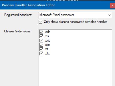 Office 2016 No Preview Of Excel Documents In File Explorer Windows 10 Forums
