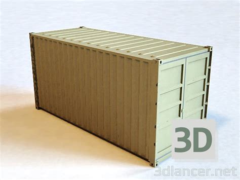 3D Модель Контейнер - photographybrod