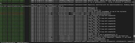 BUG Restoring Snapshot Indices Exclusion Triggers Security Exception